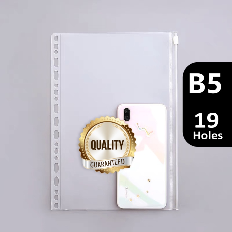 bnesos Stationary Binder Pocket Sleeves Binder Filler Bag Loose leaf ...