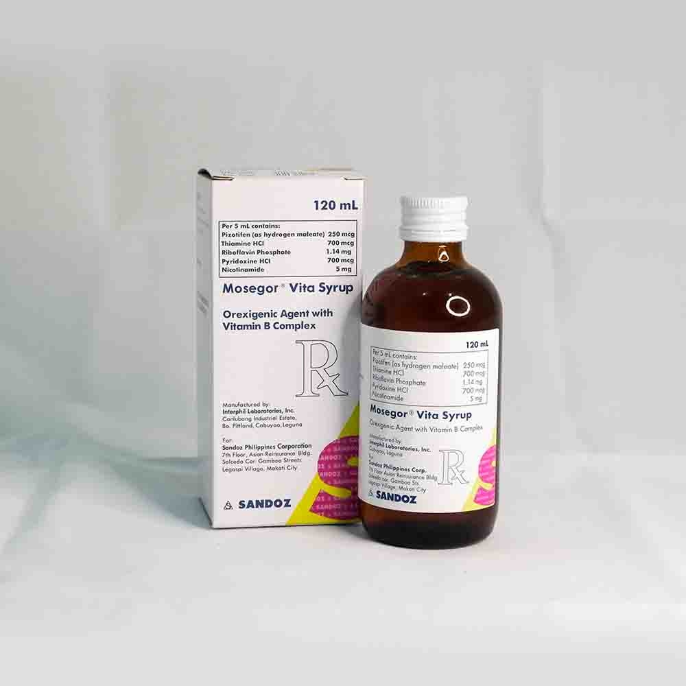 Mosegor Vita Syrup [60ml 120ml] Expiration Date: July 2023 | Lazada PH