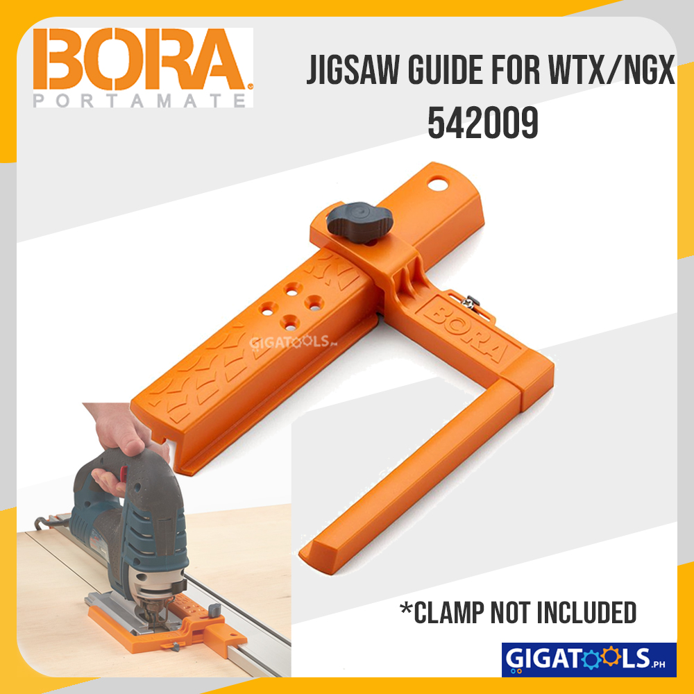 BORA Jigsaw Guide for NGX / WTX Guide Rail Woodworking Track Saw ...