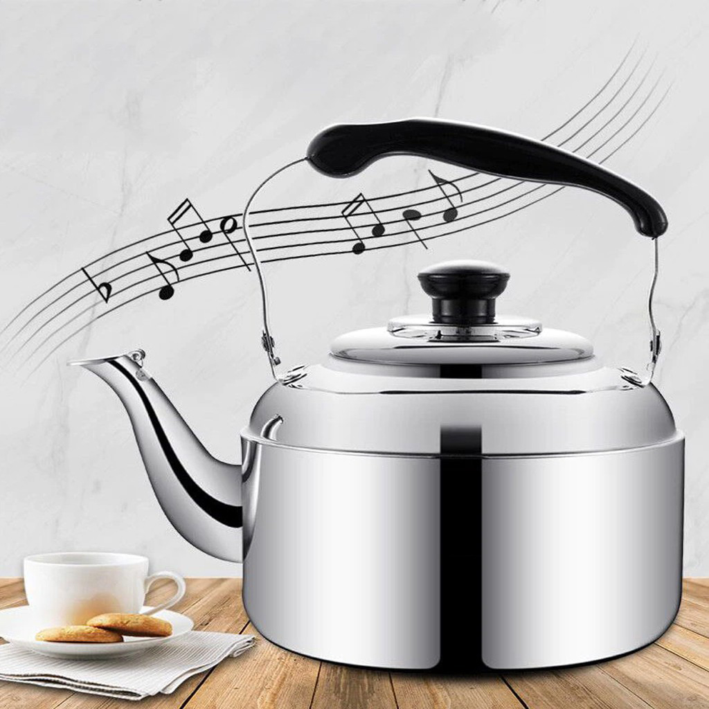 Stainless Steel Kettle 5L/4L/3L Heat resistant handle and knob ...