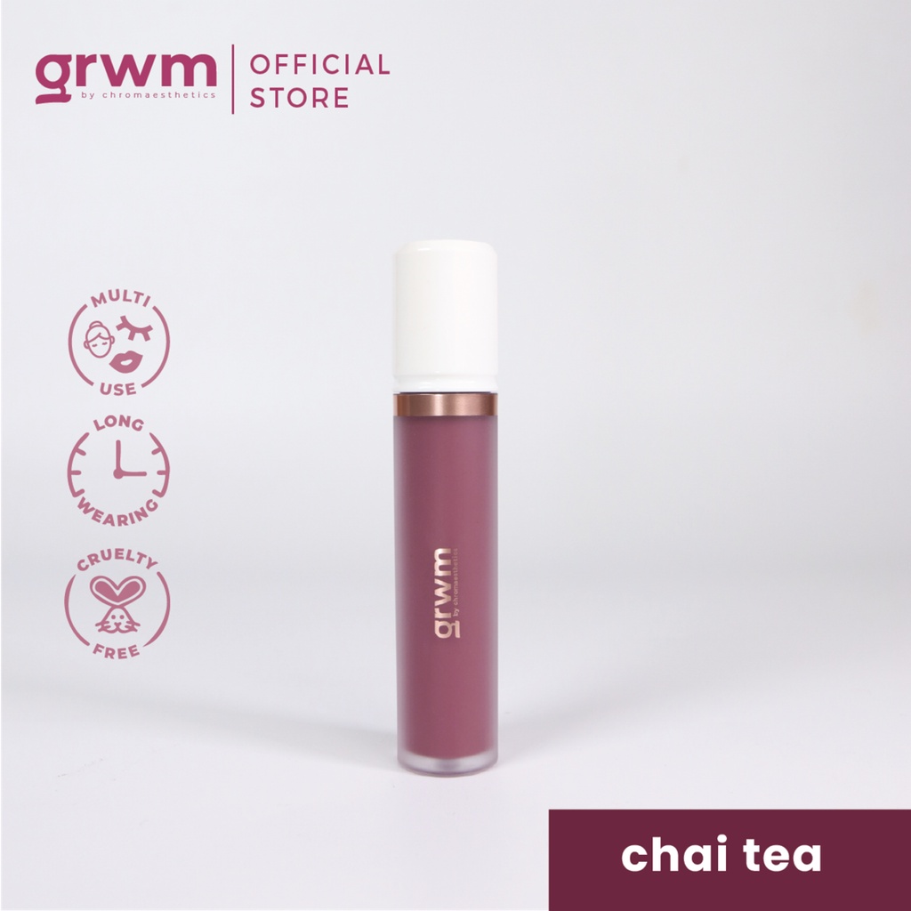lip and cheek tint long lasting GRWM Cosmetics in Chai Tea 10 Grams ...