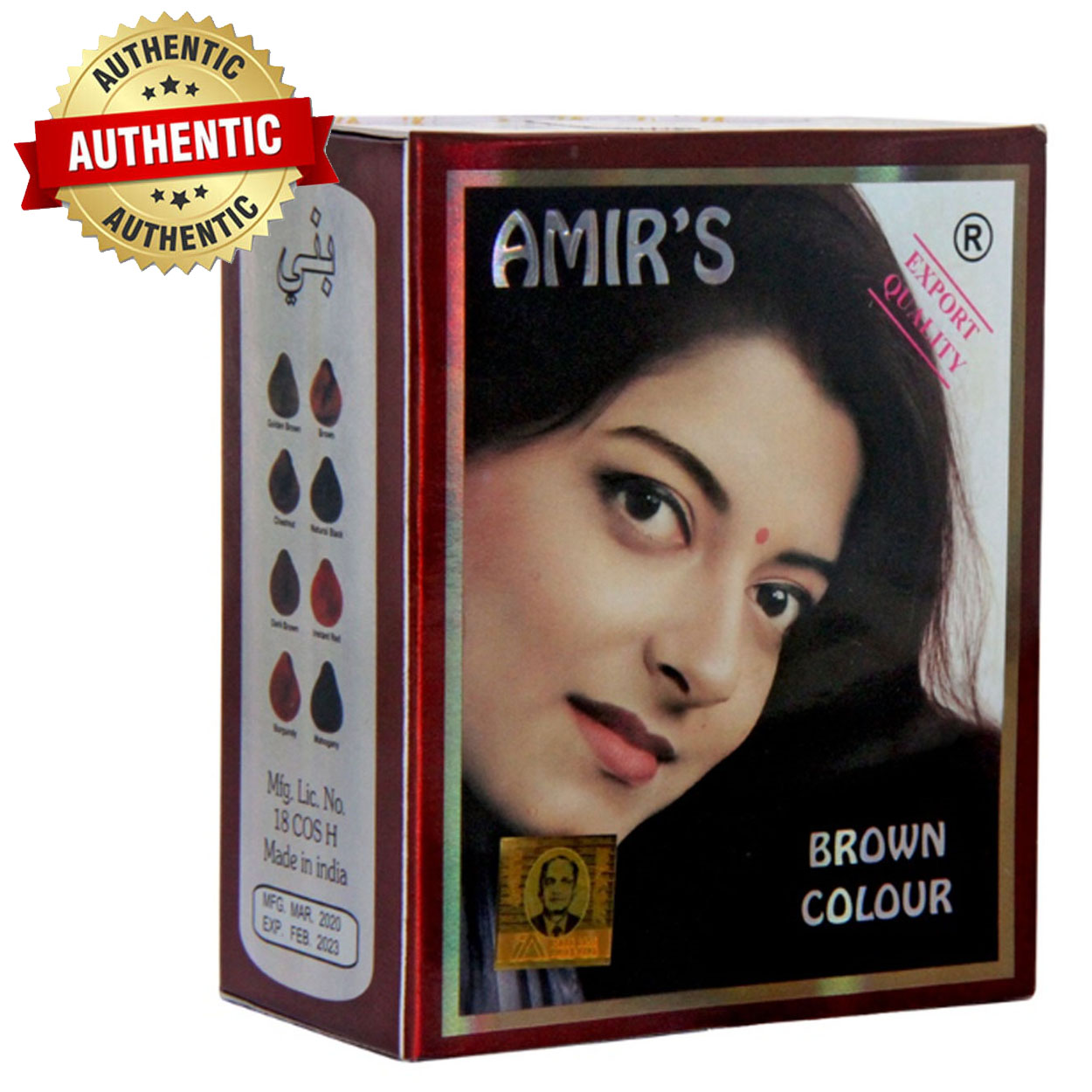 Amir's Hair Color with Natural Henna Brown | Lazada PH