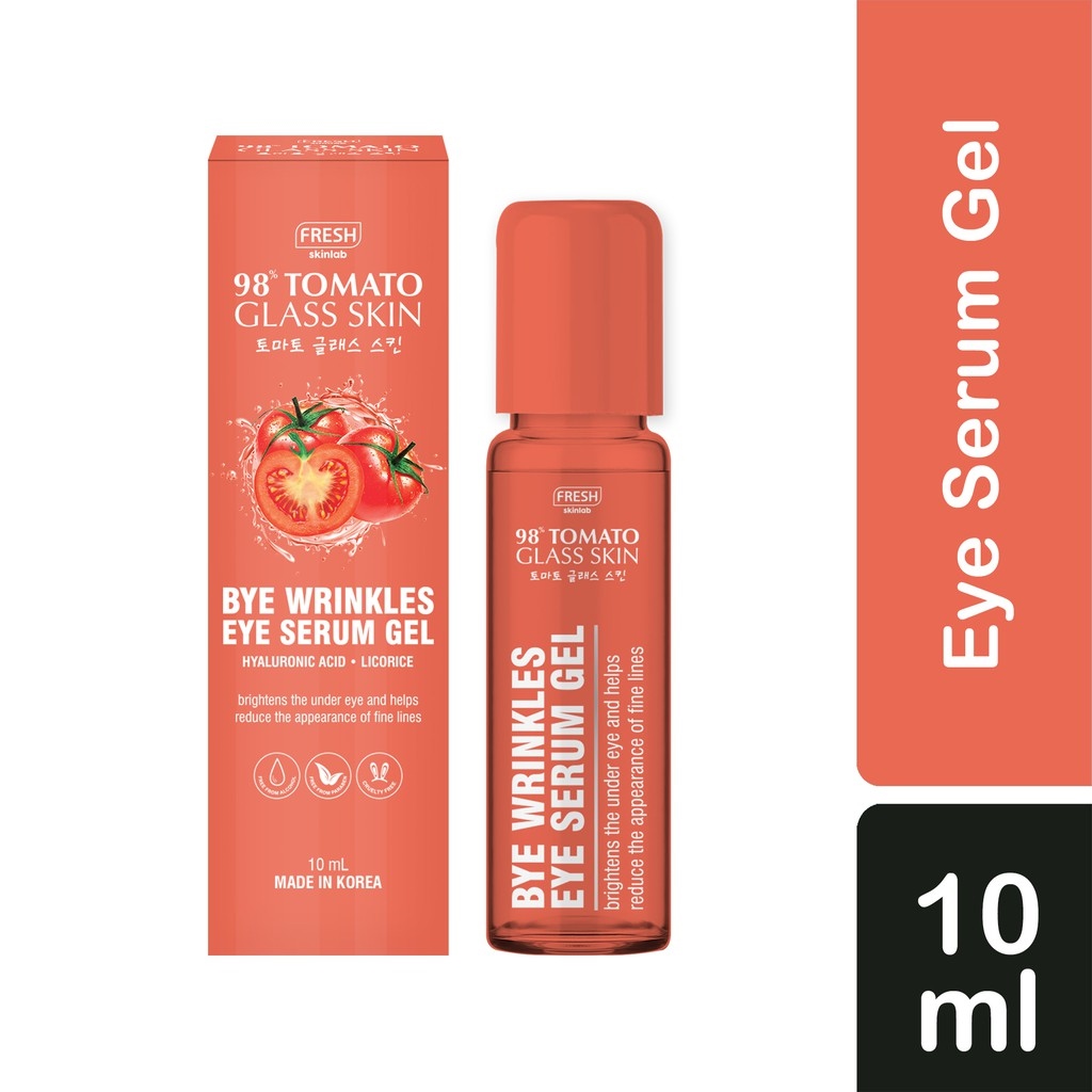 FRESH Skinlab Tomato Glass Skin Bye Wrinkles Eye Serum Gel 10ml | Lazada PH