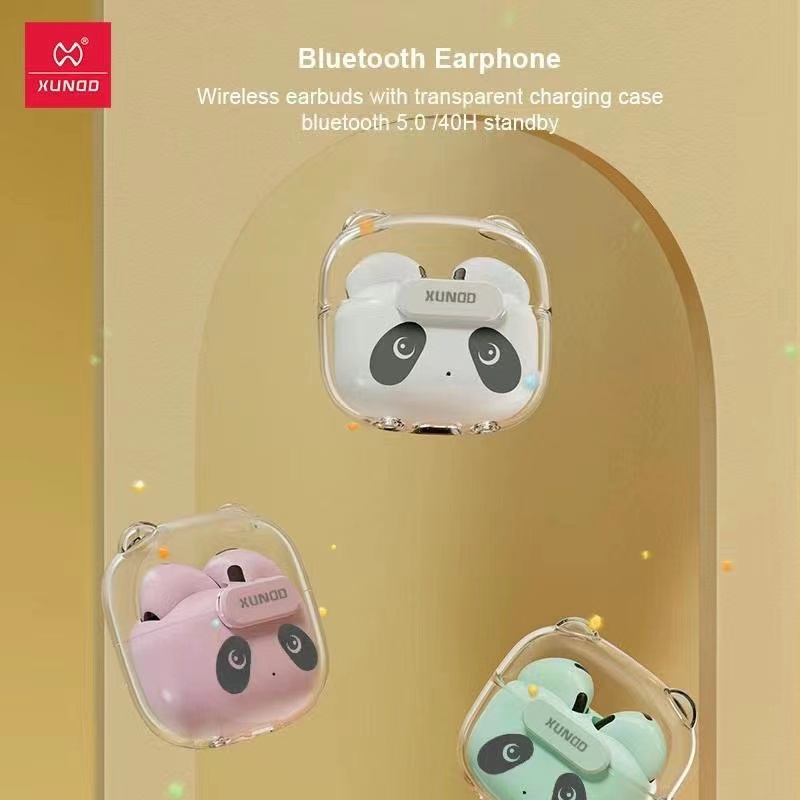 XUNDD Panda Bluetooth headset X15 Wireless earbuds With transparent ...