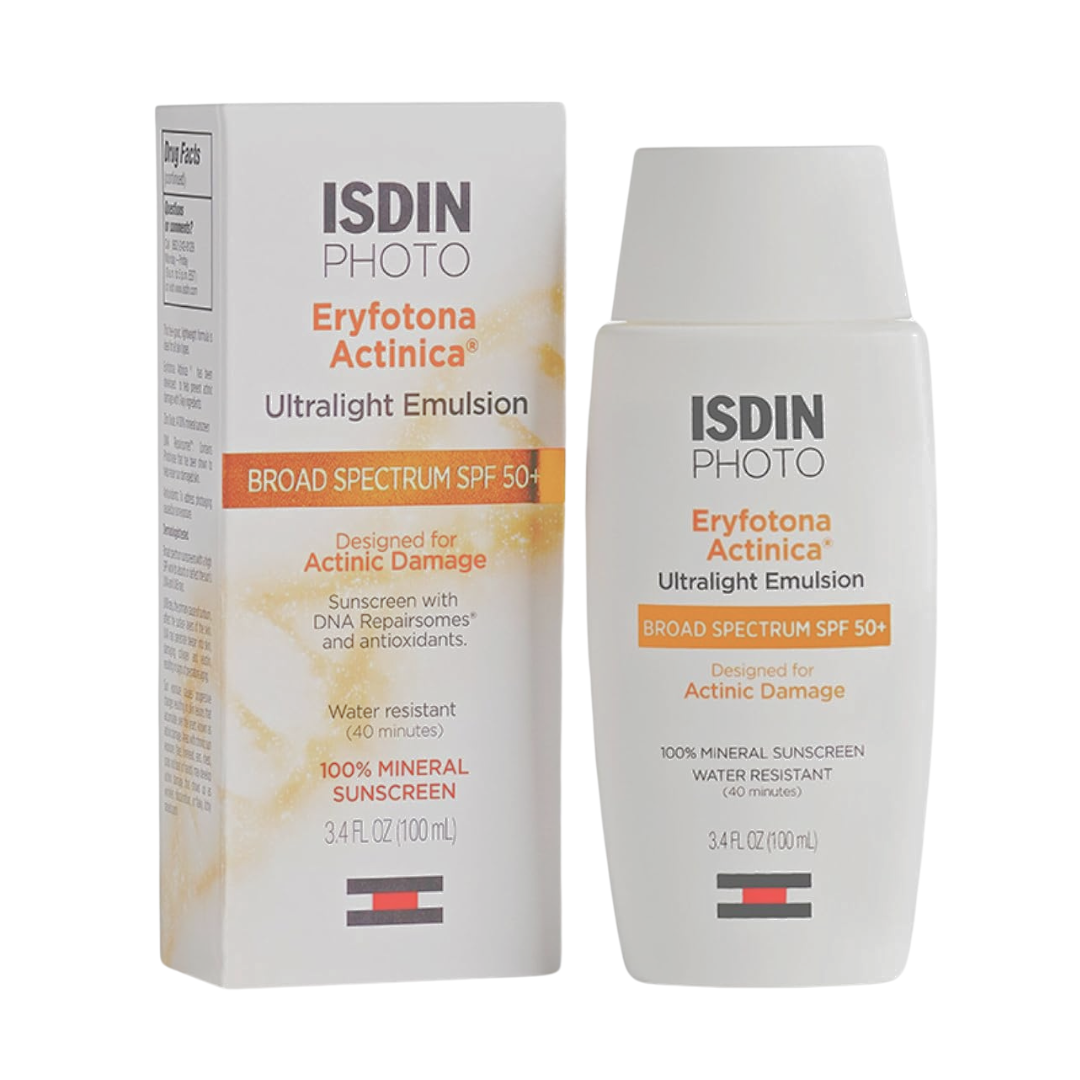 ISDIN Photo Ultralight Emulsion SPF 50 Mineral Sunscreen 100ml | Lazada PH