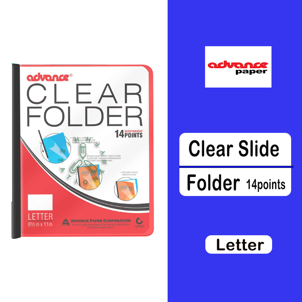 Clear Slide Folder 14points | Lazada PH