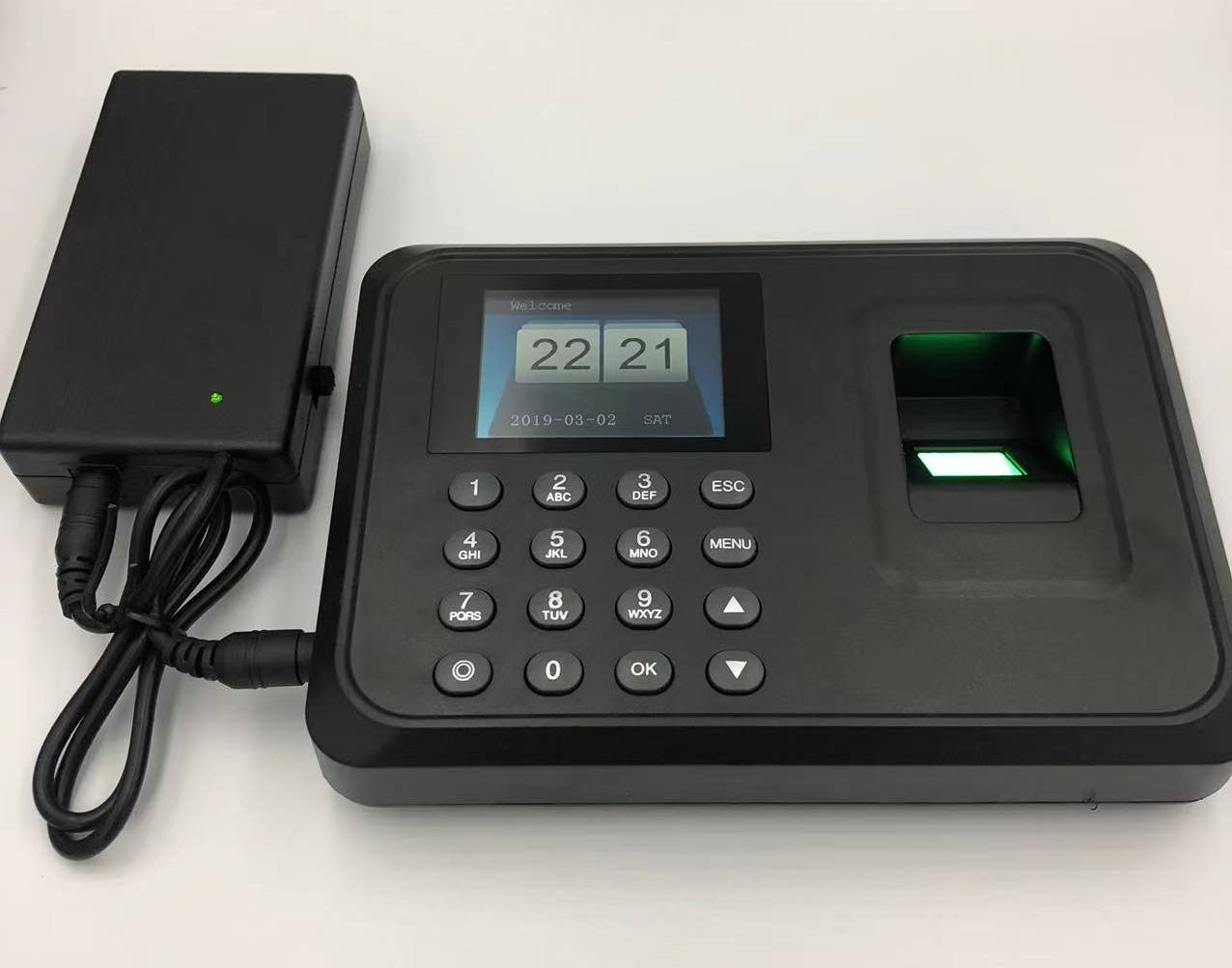 ZKTECO Office Biometric Time Attendance Machine with wifi Central Control Wisdom Biometrics Face ...