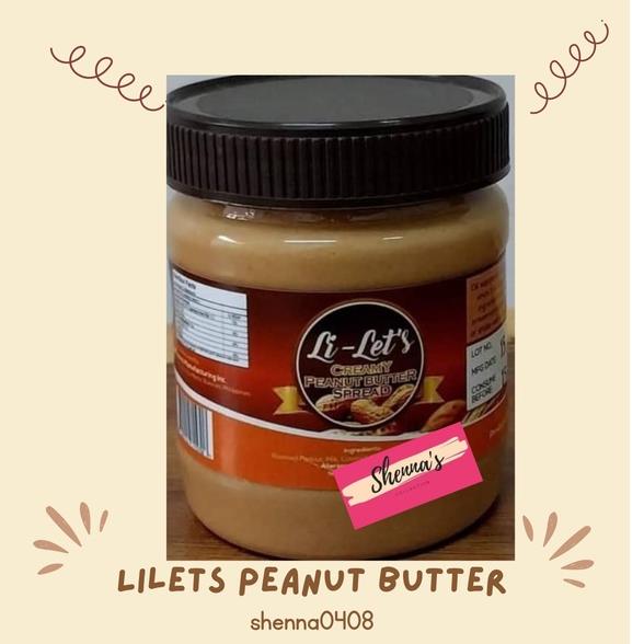 Lilets Creamy Peanut Butter 365 grams / Li-lets / Lilet / Li-let / Li ...