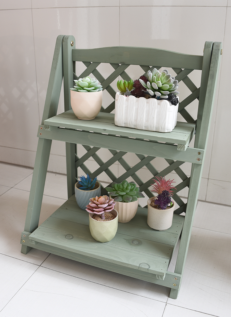 Shelf desktop succulents multilayer racks indoor small balcony living ...