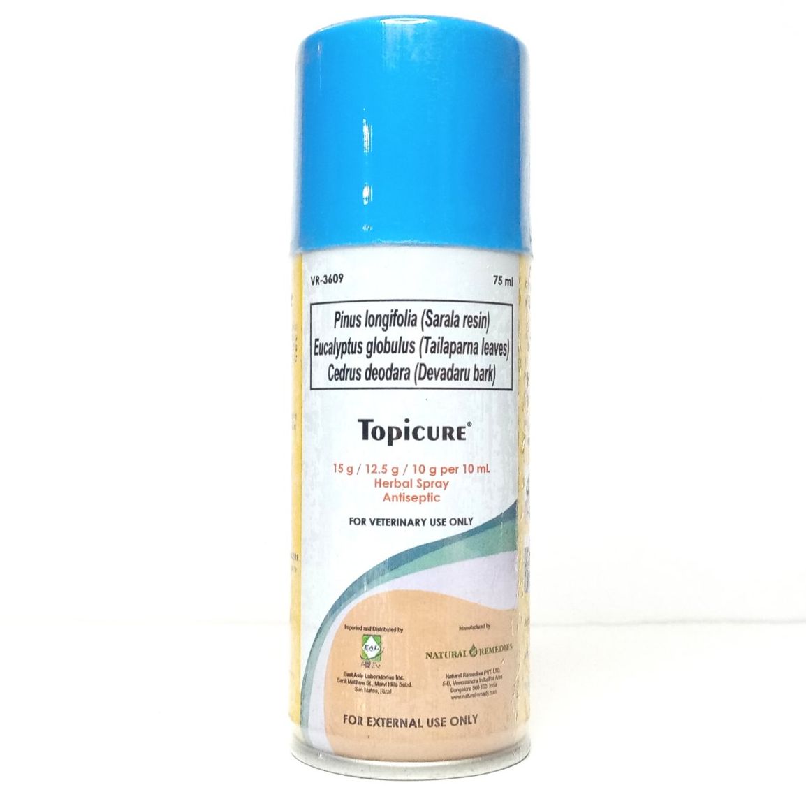 [VET SUPPORT] 1container 75ml topicure herbal spray for gamefowl ...