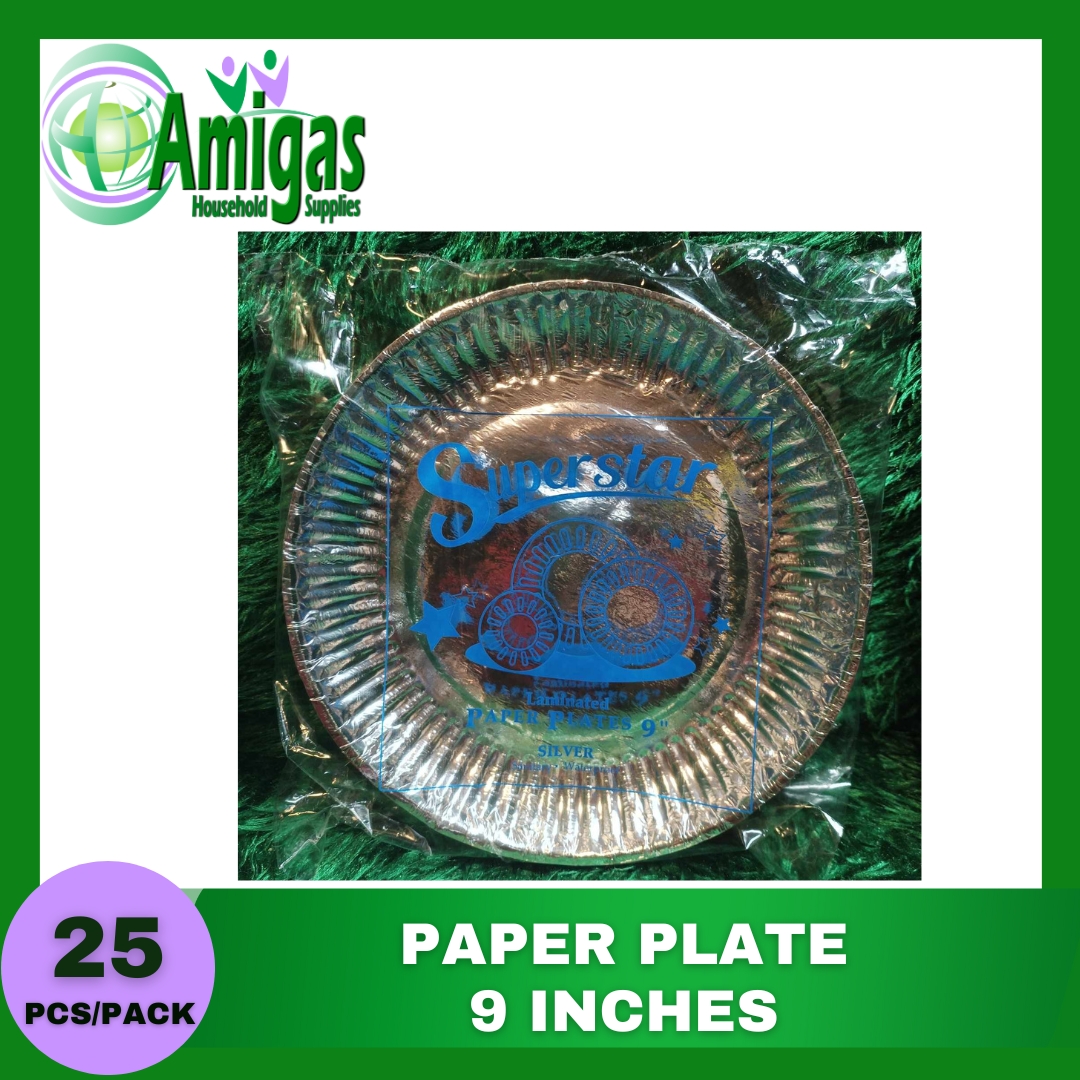 PAPER PLATE 25PCS PER PACK 9INCHES | Lazada PH
