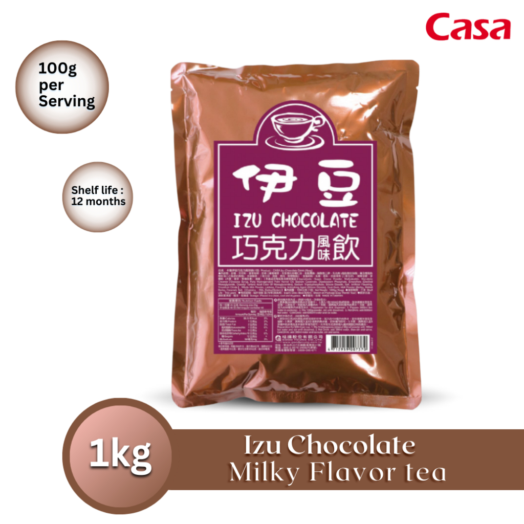 Casa Izu Chocolate Milky Flavor Tea 1kg | Lazada PH