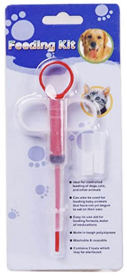 Syringes, Pill Injector for Dogs and Cats, Feeding Tool Kit for Cats ...
