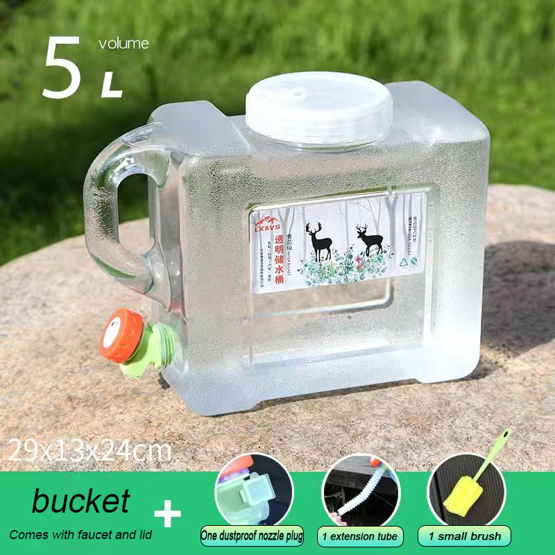 Outdoor bucket 5L/10L/15L Household water storage with pure mineral ...