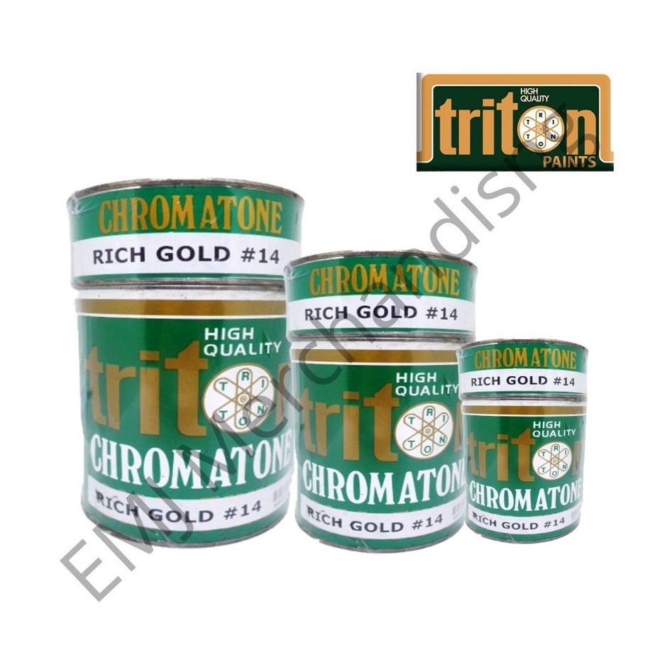 Triton Chromatone Rich Gold #14 QDE Paint | Lazada PH