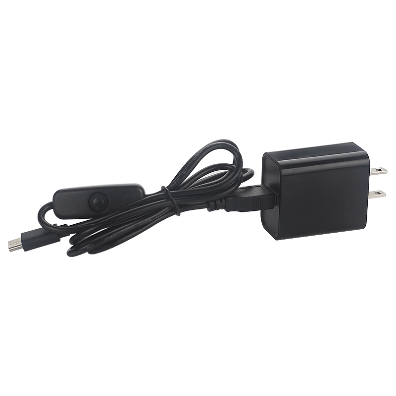 [ในสต็อก] [COD]5V 3A Power Supply Charger Adapter with ON/OFF Cable for ...