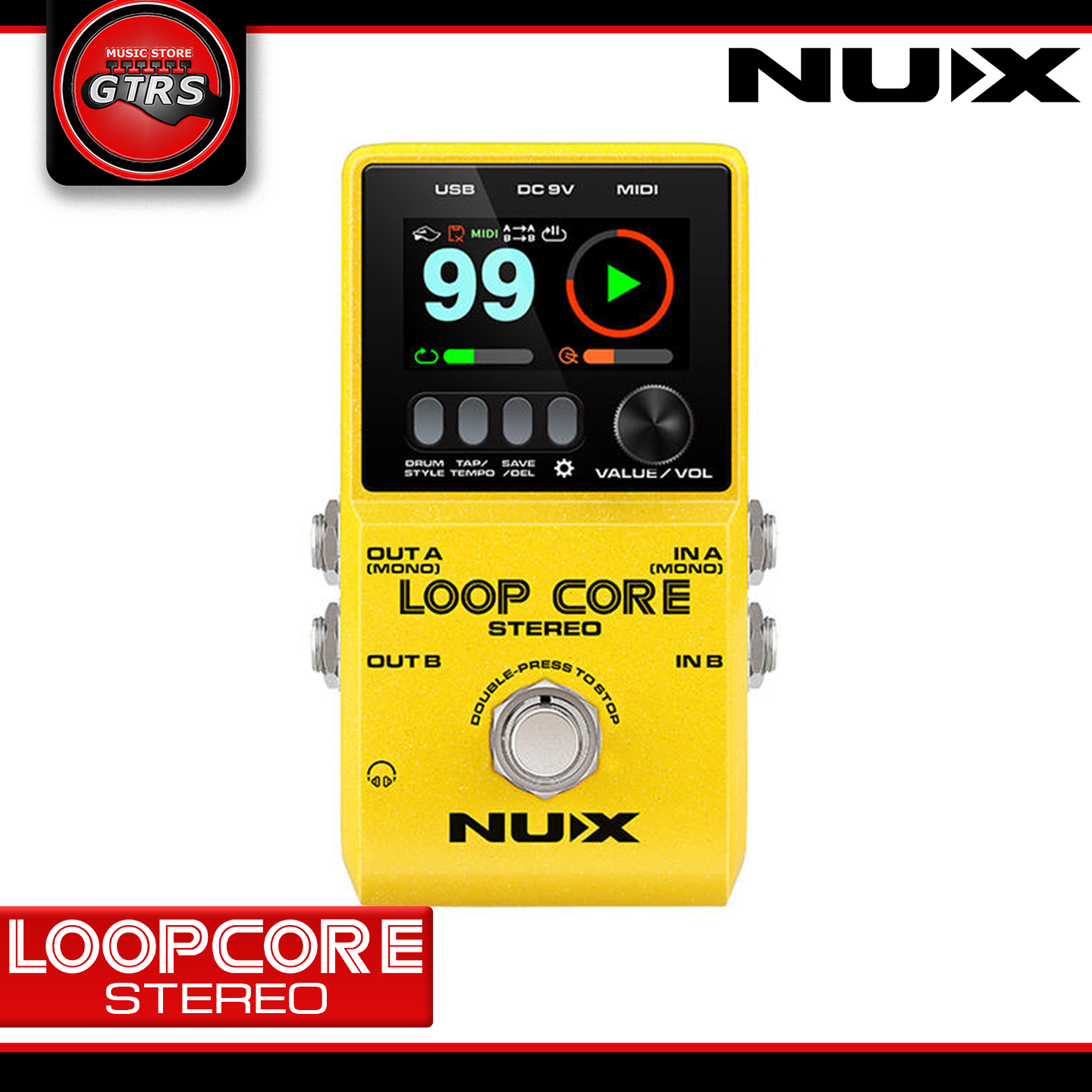 NUX Loop Core Stereo - Stereo Looper Pedal | Lazada PH