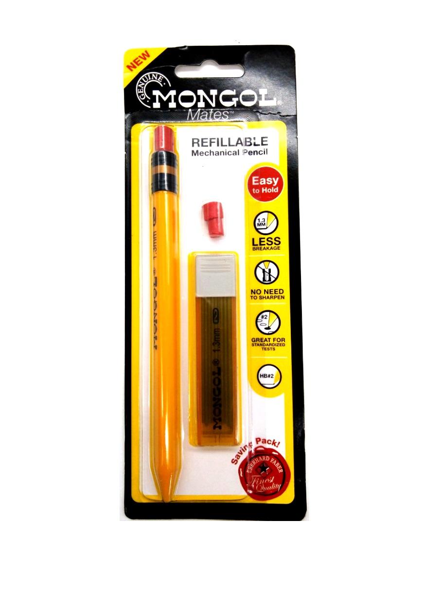 Mongol Mates Refillable Mechanical Pencil Set Drawing Sketching Pencils ...