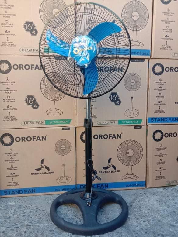 OROFAN OSF-16B (EG.2) STAND FAN (16"Banana blade)/ELECTRIC FAN | Lazada PH