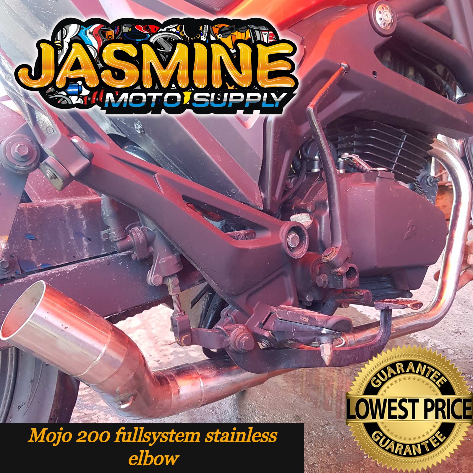 Mojo 200 fullsystem stainless elbow | Lazada PH