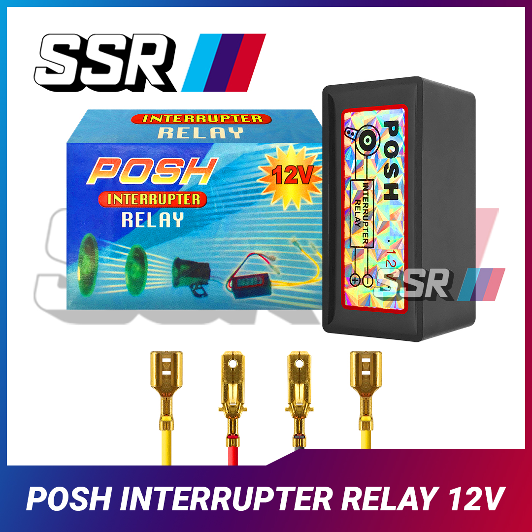 Posh Interrupter Relay For Horn / Led For Motorcycle SSR MOTORCYCLE ...