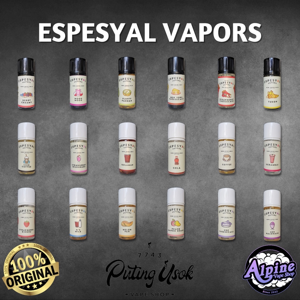 Espesyal Vapors 100ml E-Juice 3mg Freebase Pod Friendly | Lazada PH