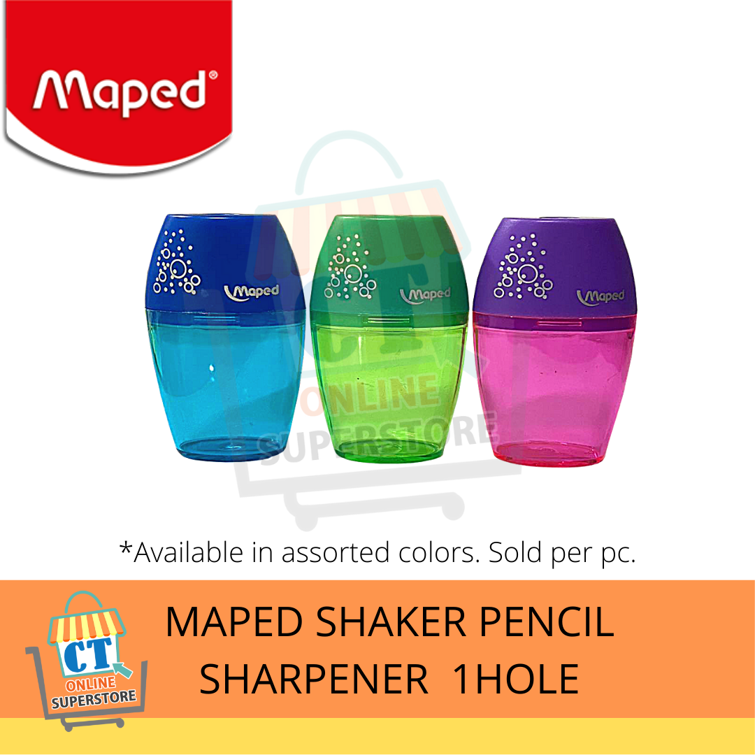 MAPED Shaker 1 Hole Pencil Sharpener | Sold per pc | Lazada PH