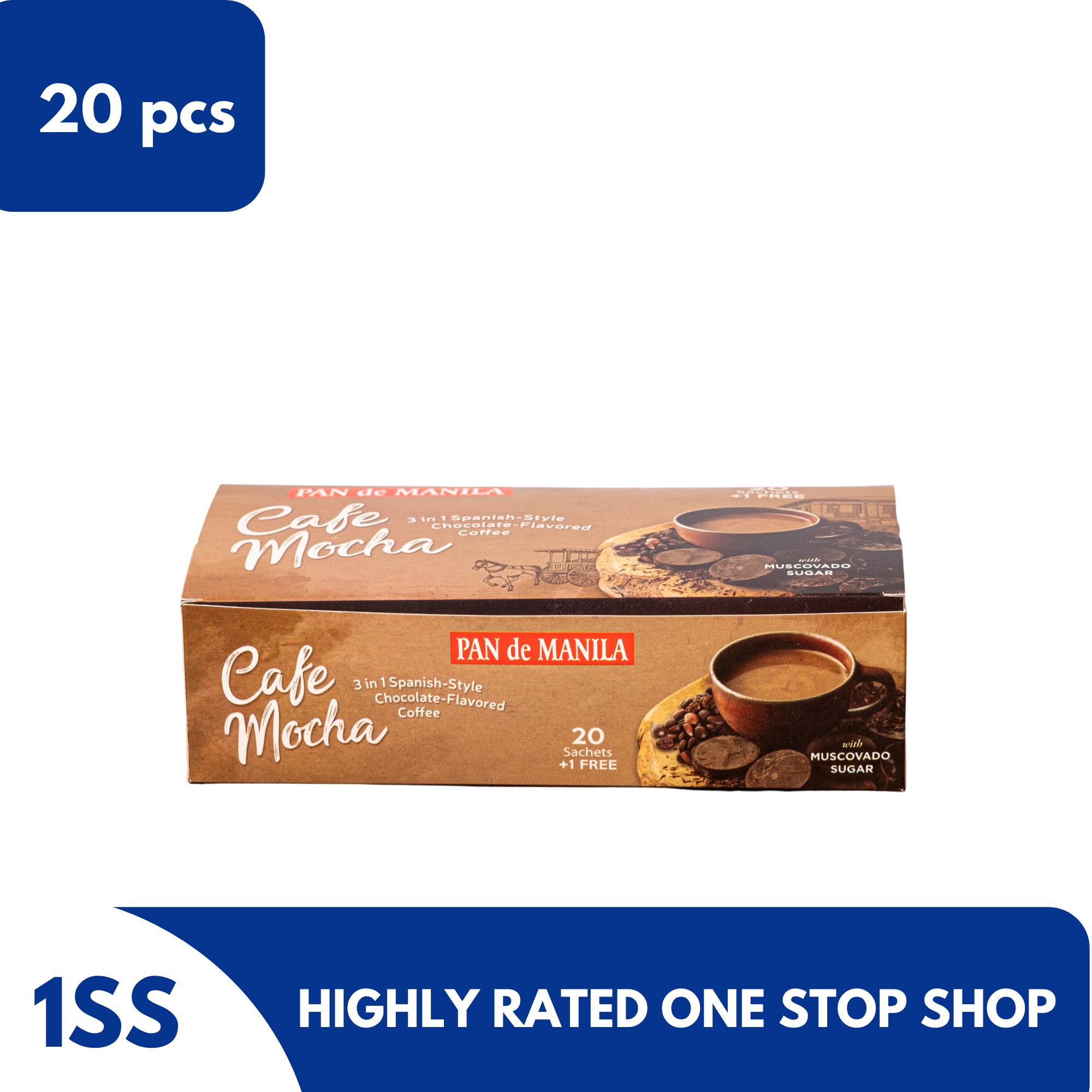Pan De Manila Café Mocha, 20pcs | Lazada PH