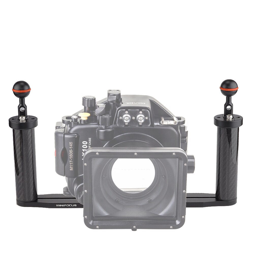 Floating Dual Ball Arm Underwater Photography Diving Camera Tray Double ...