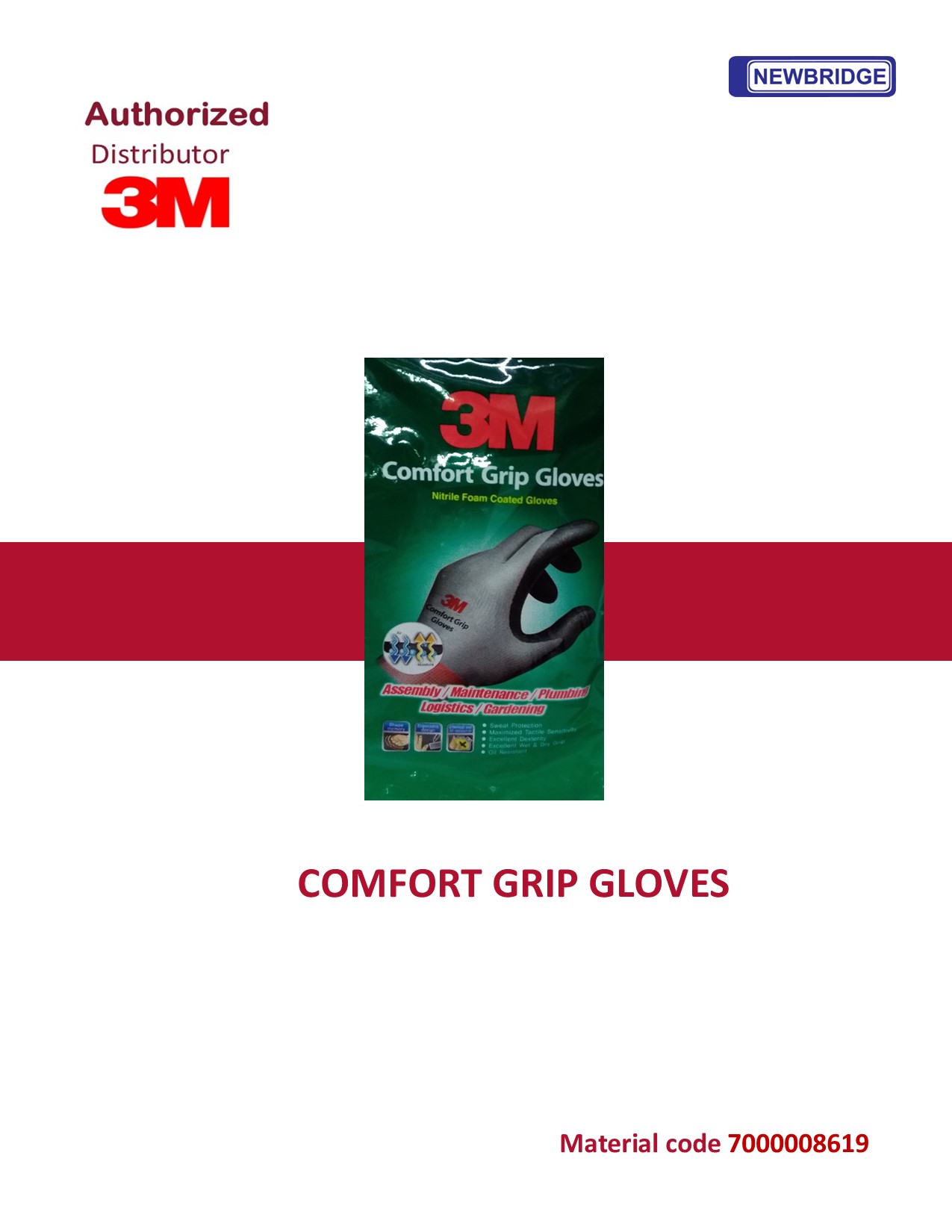 Comfort Grip Gloves Cut Resistant by 3M Philippines - Newbridge CGL ...
