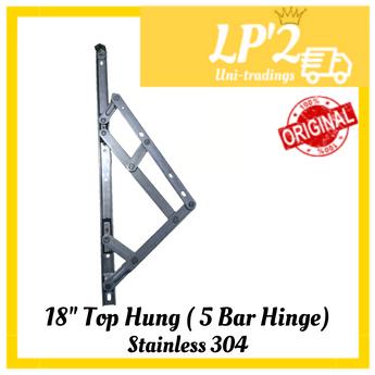 MAX 5 Bar HInge Top Hung (Stainless304) / MAX Top Hung Friction Hinge ...