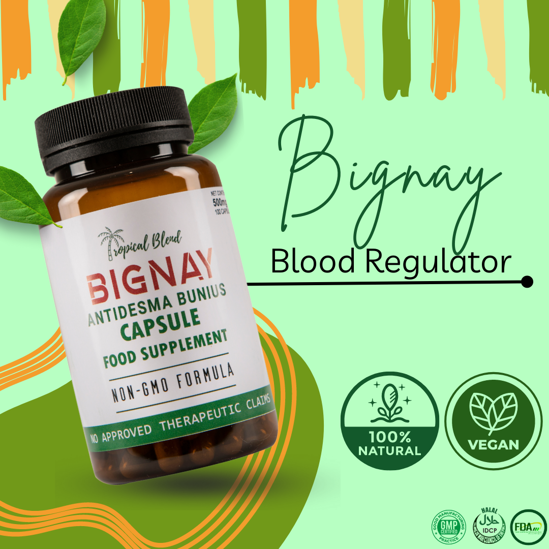 Bignay Capsules Food Supplements Pure and Organic FDA Approved (105 ...