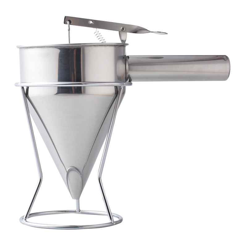 Stainless steel octopus funnel, small ball tool, cone funnel, cream ...