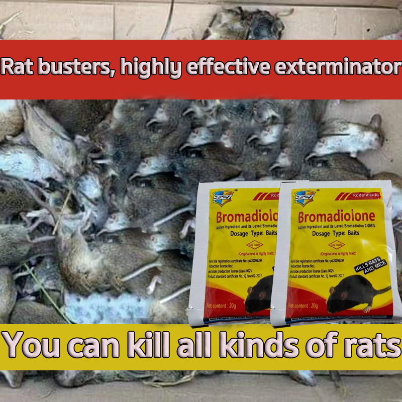 【HOME GUARDER】 big rat killer poison food powder racumin rodenticide ...