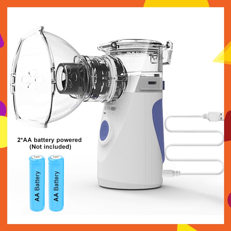 Portable Nebulizer Mesh Nebulizer Kids Adult Handheld Ultrasonic ...