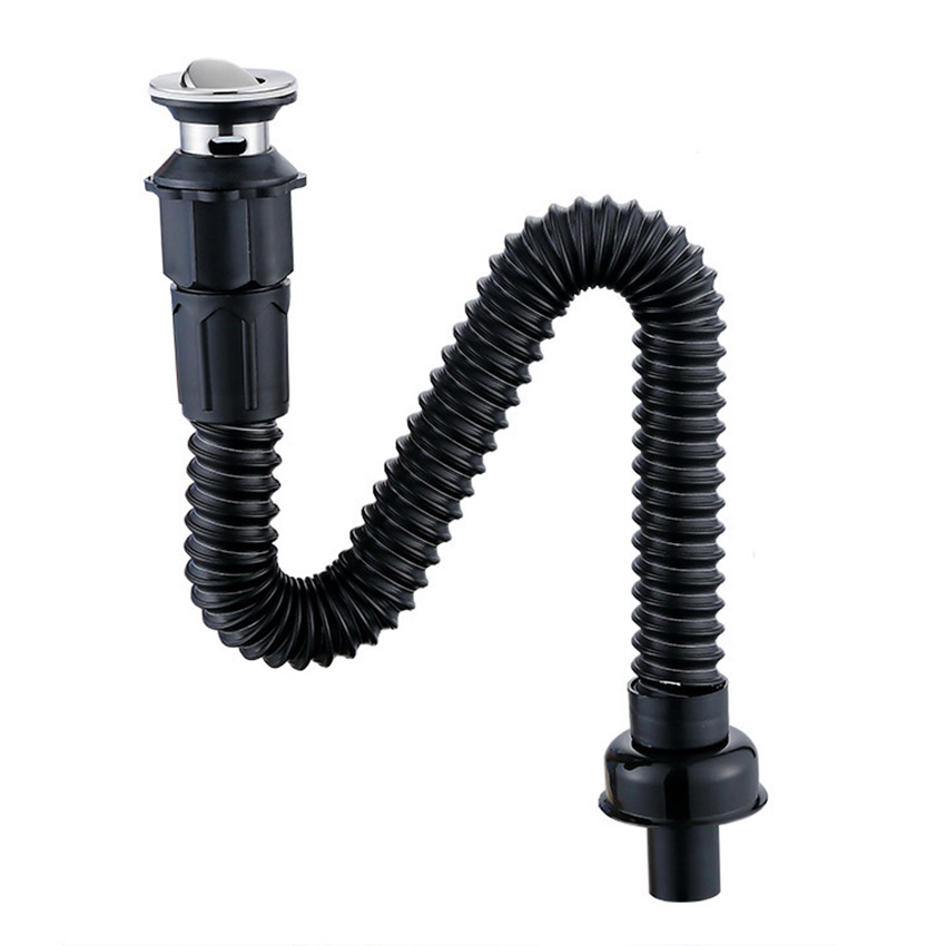 ★Same Day Shipping★ Flexible Sink Drain Pipe Retractable Deodorant ...