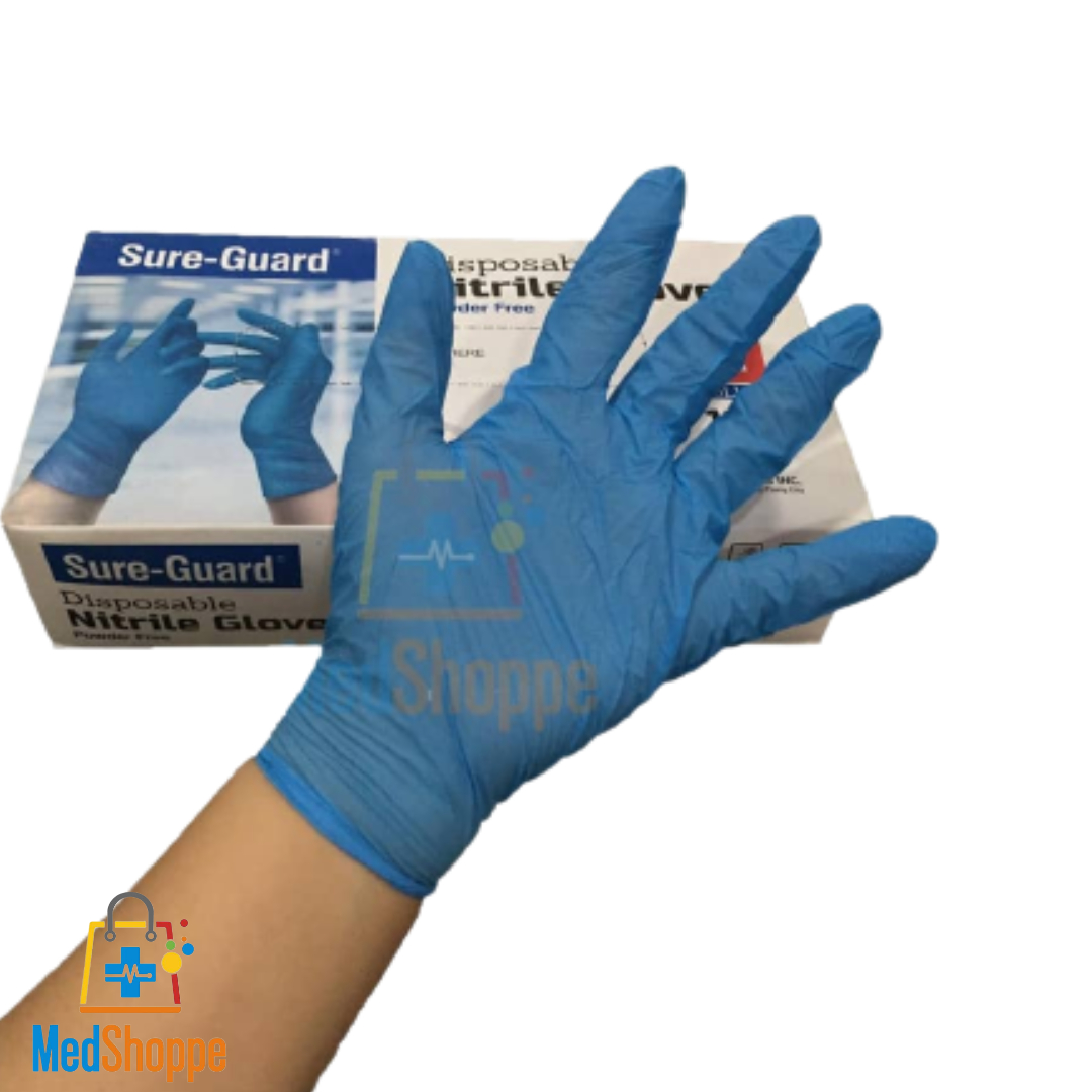 Sure-Guard Nitrile Gloves LARGE (Sold per pair) | Lazada PH