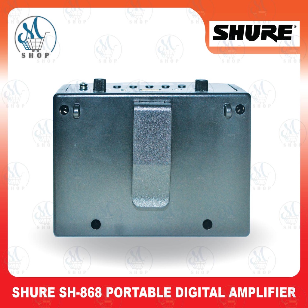SHURE SH-868 PORTABLE DIGITAL AMPLIFIER COD | Lazada PH