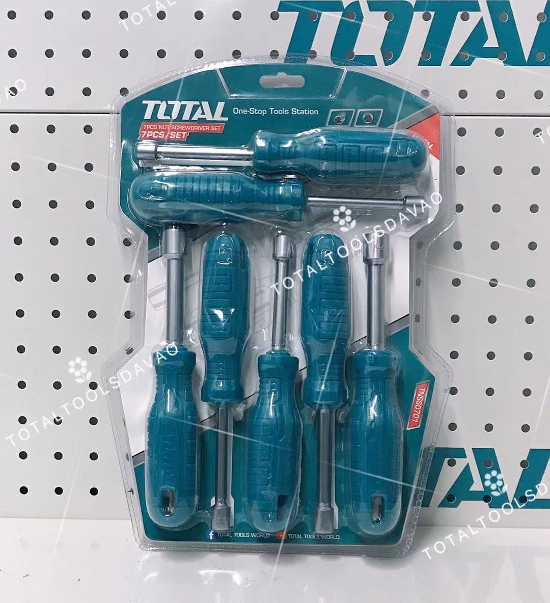 TOTAL 7PCS NUT SCREWDRIVER SET (TNSS0701) | Lazada PH