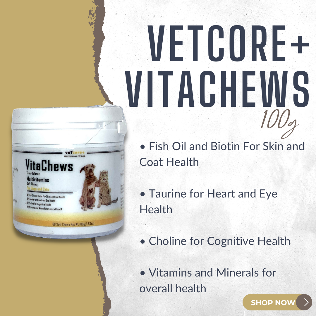 [FCR AGRIVET] Vetcore+ Vitachews (Soft Chew Multivatimins for Dogs and ...