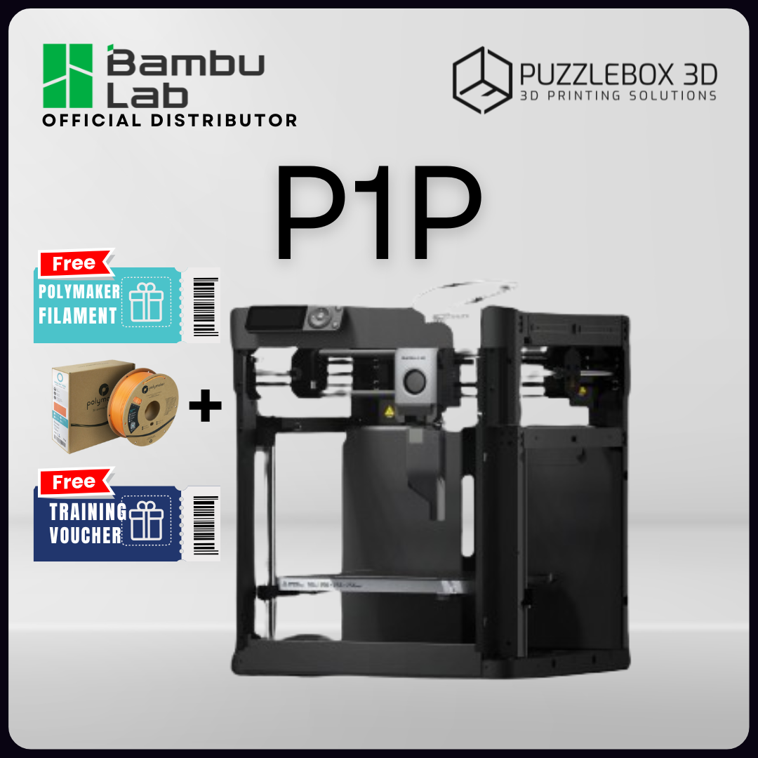 Bambu Lab P1S & P1S Combo and P1P Series Up to 20000 mm/s² acceleration with AMS up to 16-colors ...