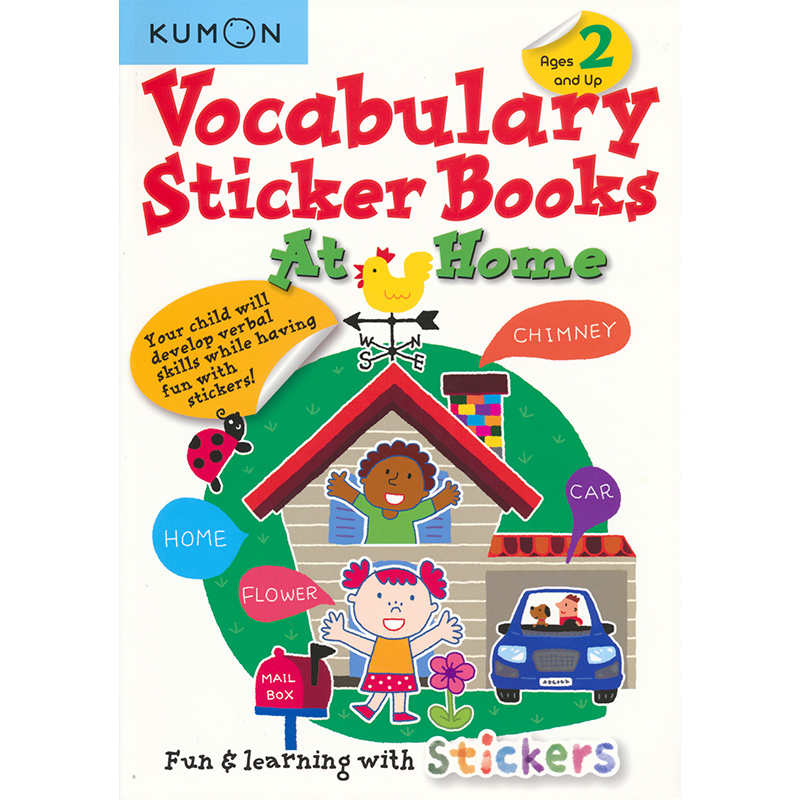 Kumon vocal Sticker Books at home | Lazada PH
