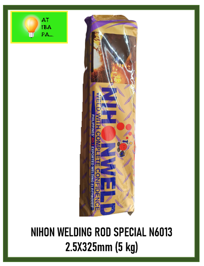 Nihonweld Welding Rod Special N6013 2.5mm x 325mm 5kg | Lazada PH