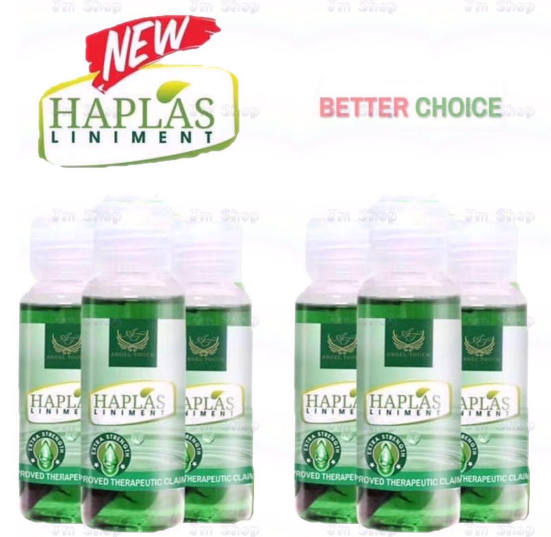 JM (6 Bottle) New Haplas Liniment Extra Strength 60ml | Lazada PH