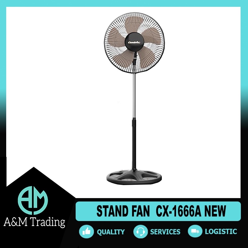 Stand Fan Electric Fan 16 Centrix 5 Rounded Fan Balde CX-1666A | Lazada PH