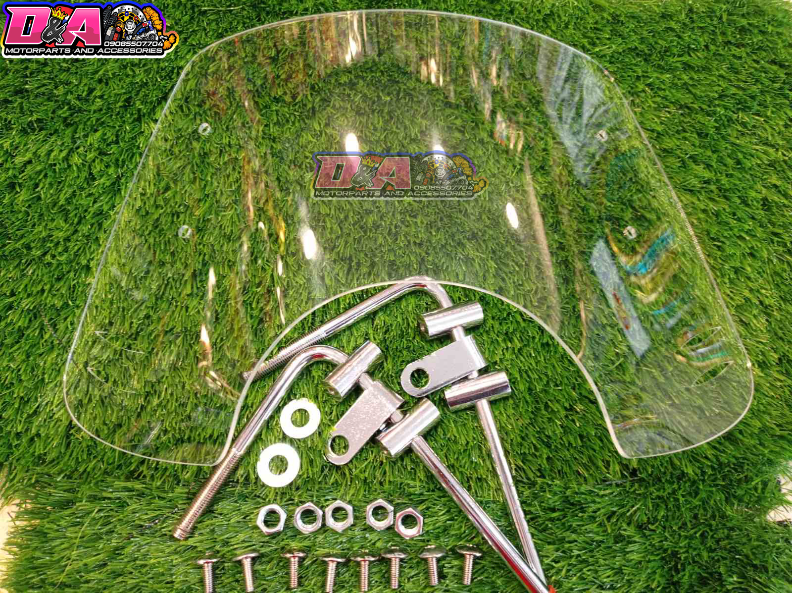 FAZZIO WIND SHIELD W/ BRACKET FOR YAMAHA FAZZIO | Lazada PH