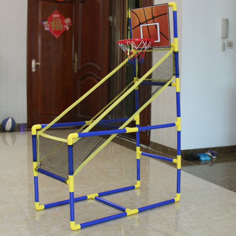 Children's Basketball Hoop Indoor Movable Machine Game Inflatable ...