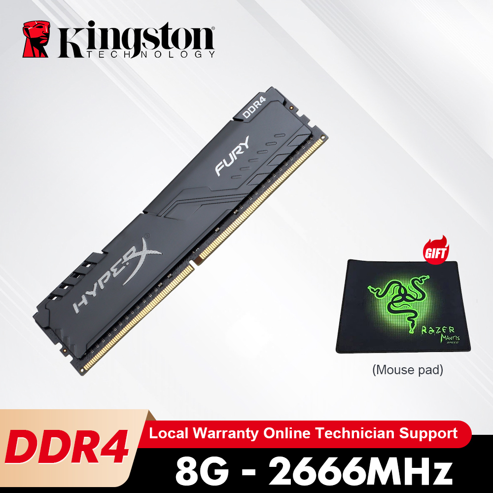 Kingston DDR4 RAM Memory Module 4GB 8GB 16GB 2133mhz 2400mhz 2666mhz 3200mhz High Performance ...