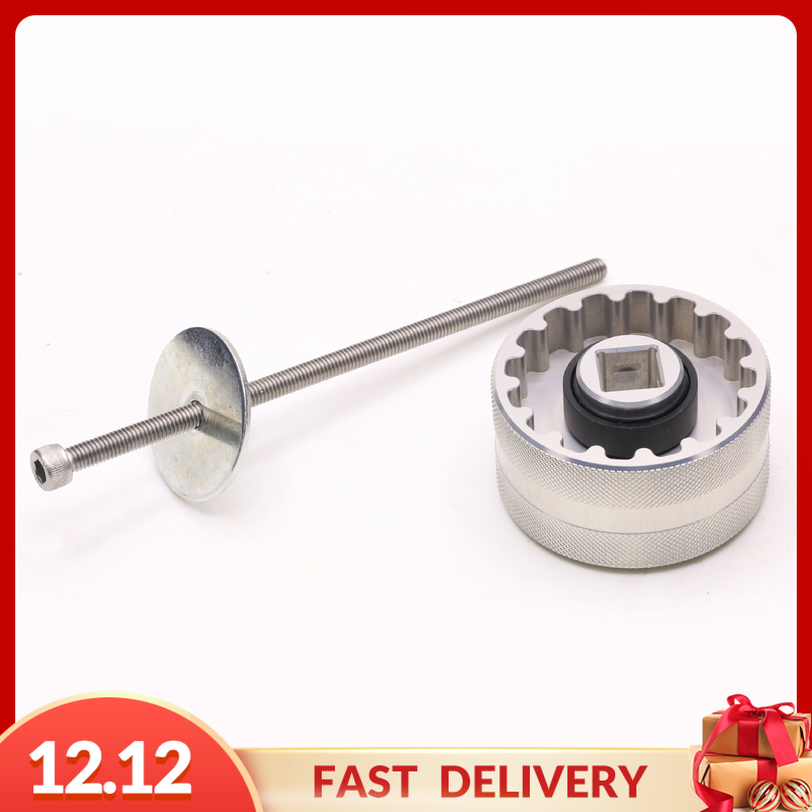 Gispark Aluminum T47 Bottom Bracket Tool Threaded BB Cup Removal ...