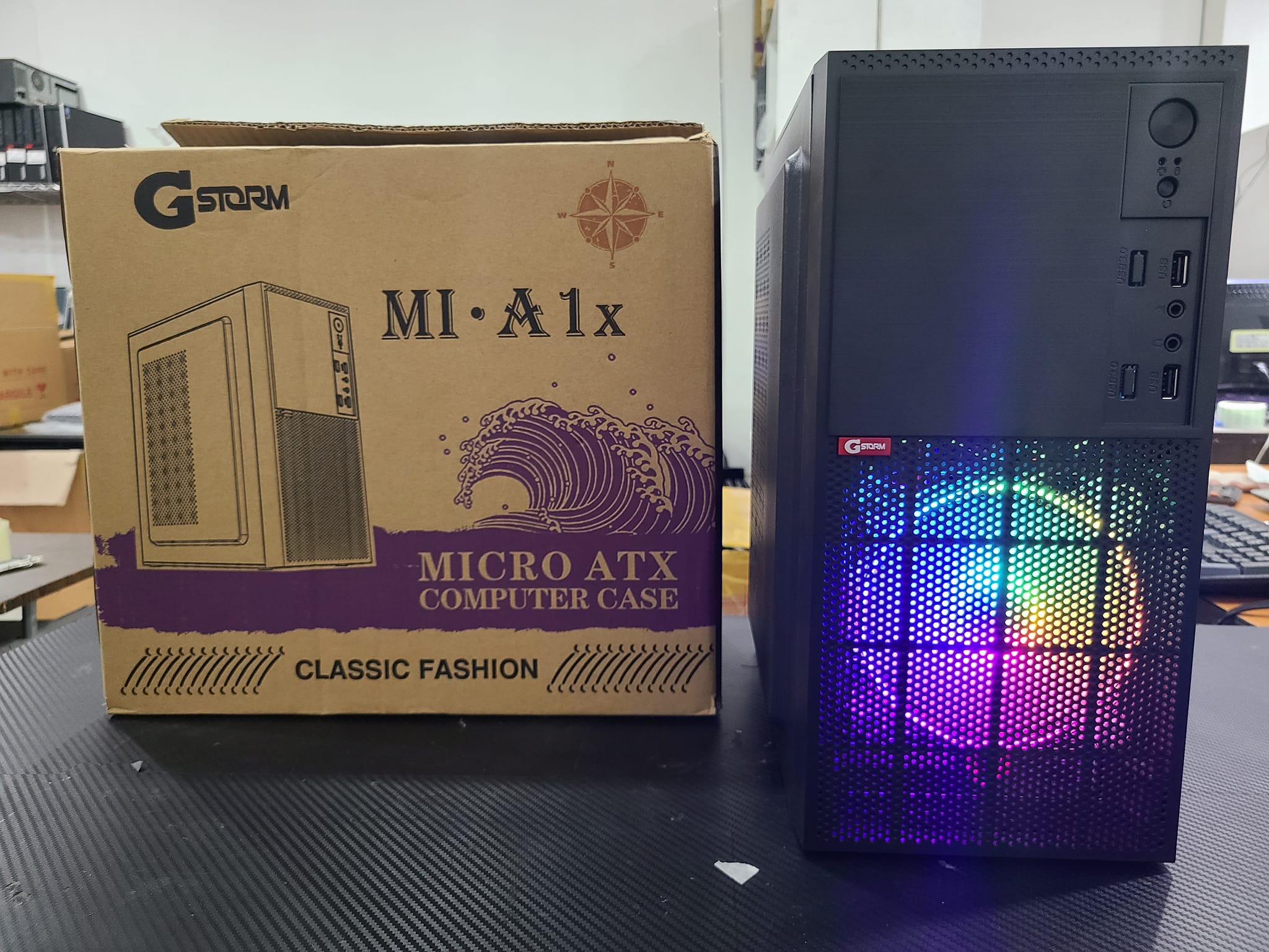 KENLEI GStorm MI-A1 / MI-A2 Micro / MI-A1S ATX PC Case Black ...